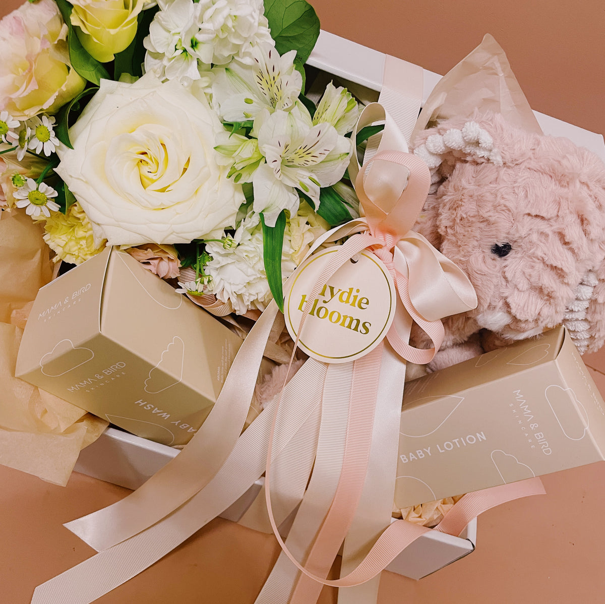 Hey Baby gift box by Hydie Blooms | Mooroopna Florist