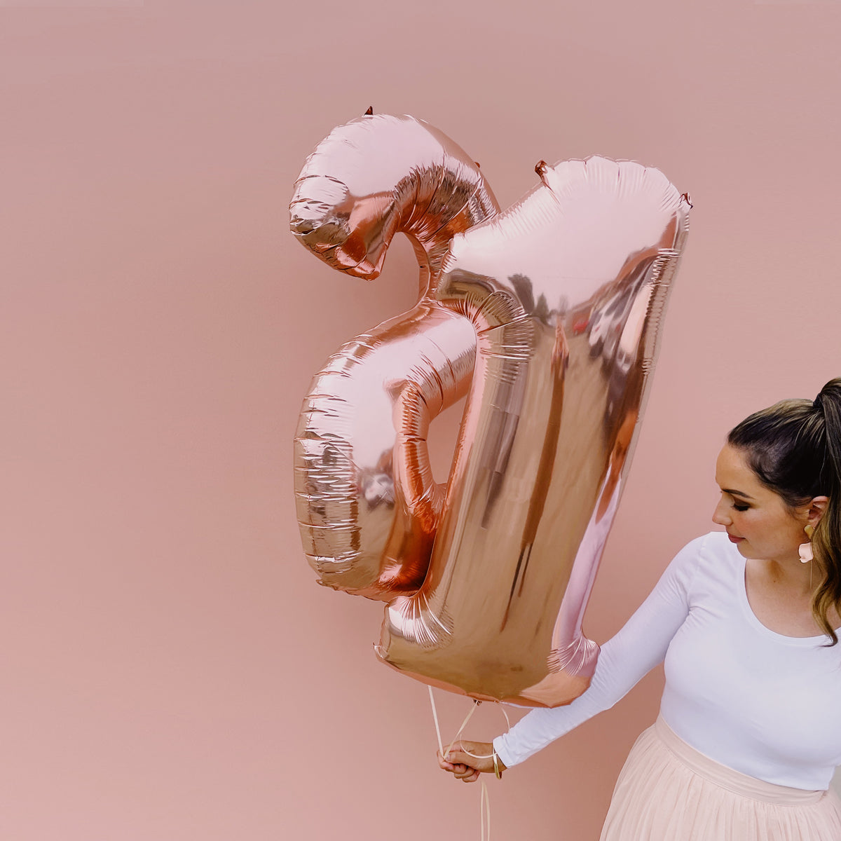 Rose Gold Numbers – Hydie Blooms